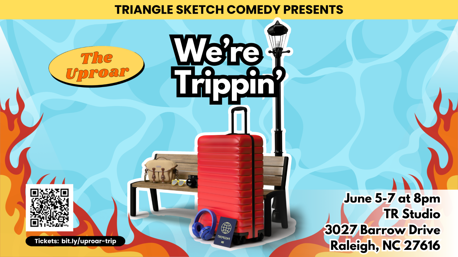 SOLD OUT The Uproar: We're Trippin' | June 2025 in Raleigh - Checkout
