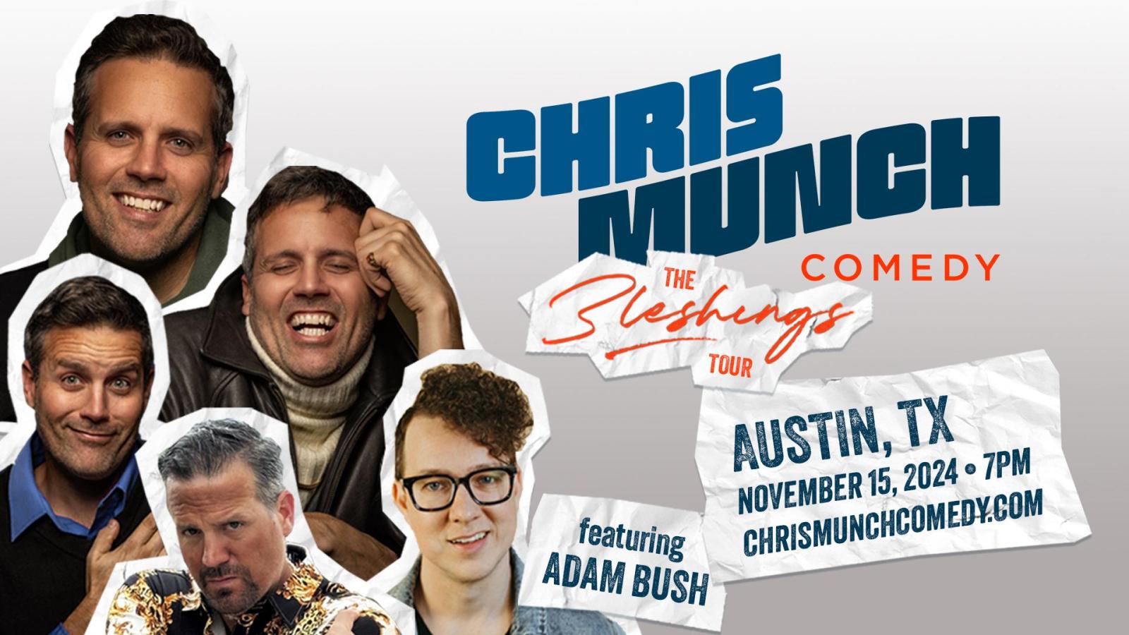 Chris Munch Comedy: The Bleshings Tour | San Antonio, TX in San Antonio ...