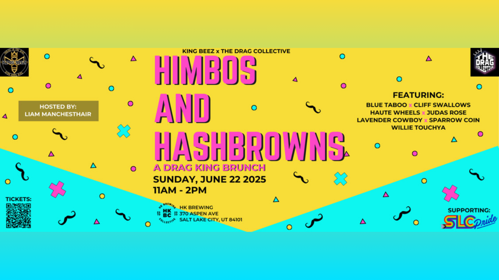 Himbos & Hashbrowns: A Drag King Brunch in Salt Lake City - Checkout