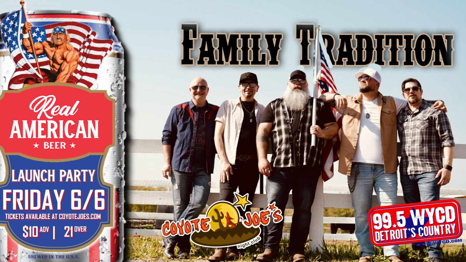 Real American Beer Launch Party w/ Family Tradition in Shelby Township ...