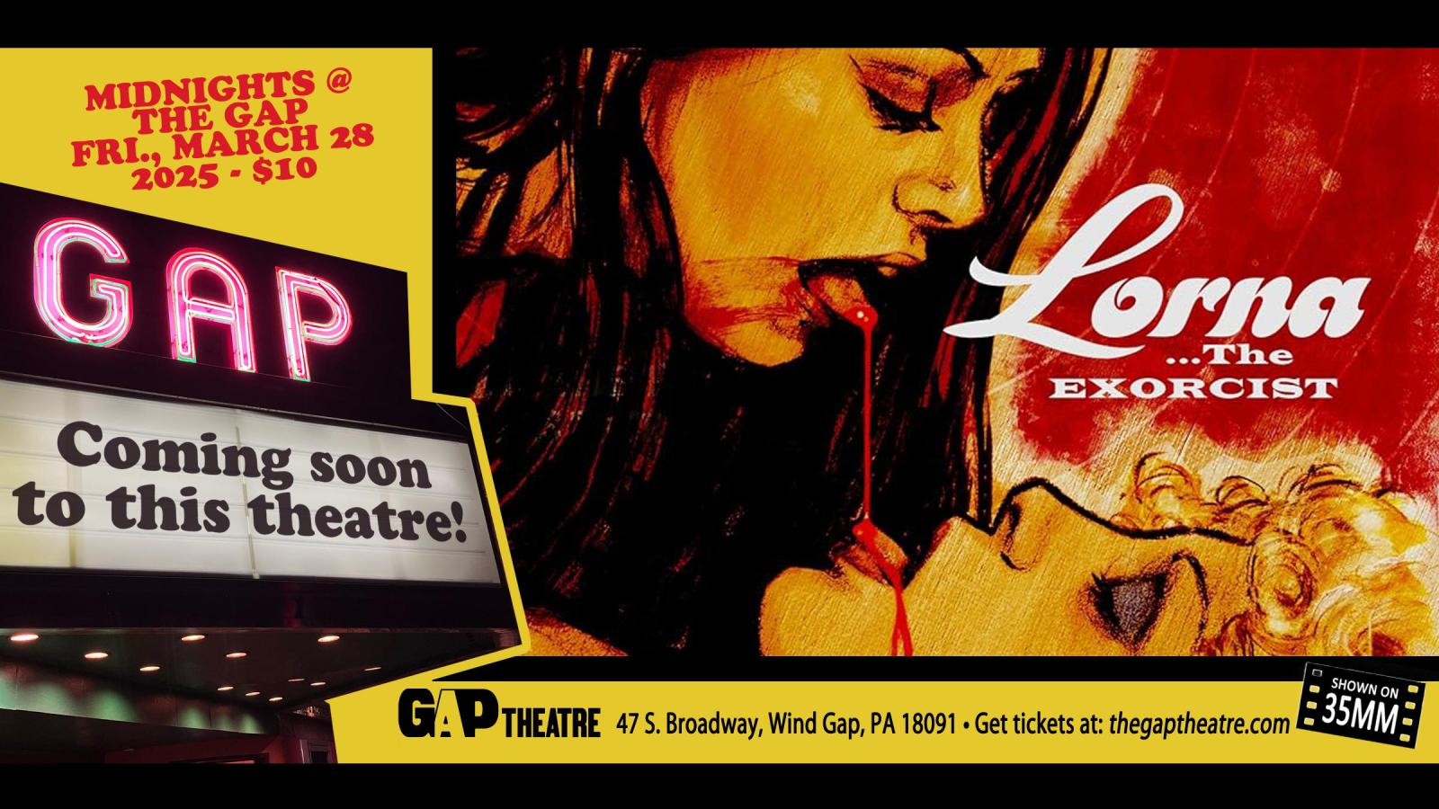 MIDNIGHTS @ THE GAP: Jess Franco’s LORNA THE EXORCIST (1974) on 35mm in ...