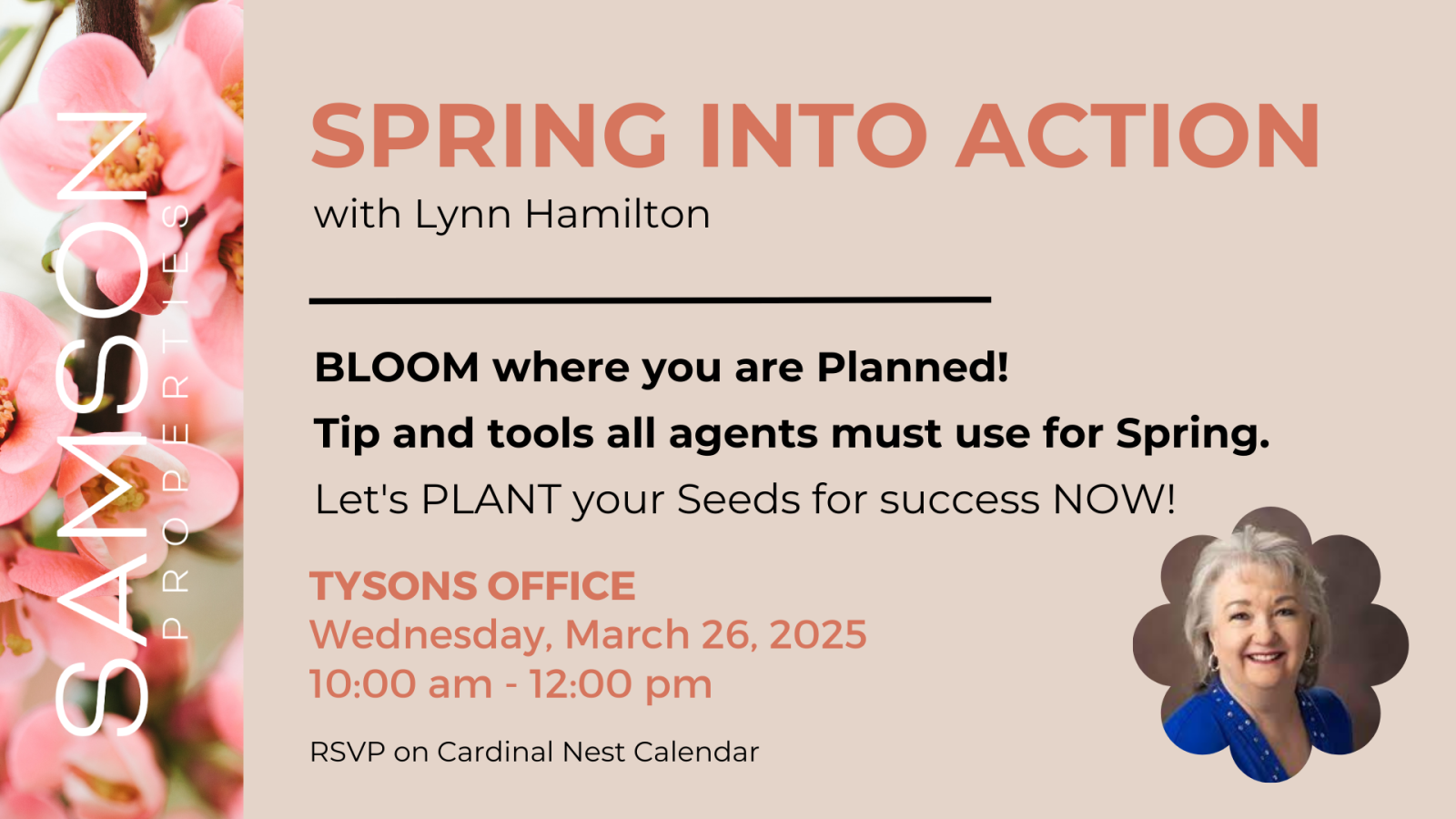 TYSONS March 26 SPRING INTO ACTION in Tysons - Checkout