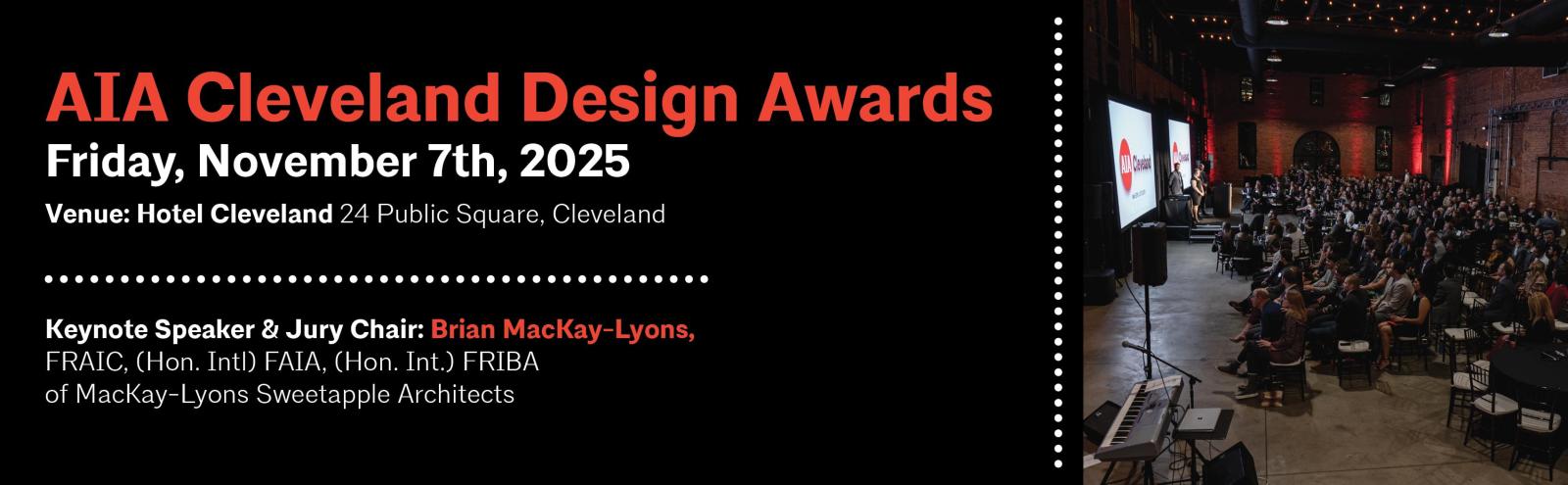 2025 AIA Cleveland Design Awards | Sponsorships & Tickets in Cleveland - Checkout